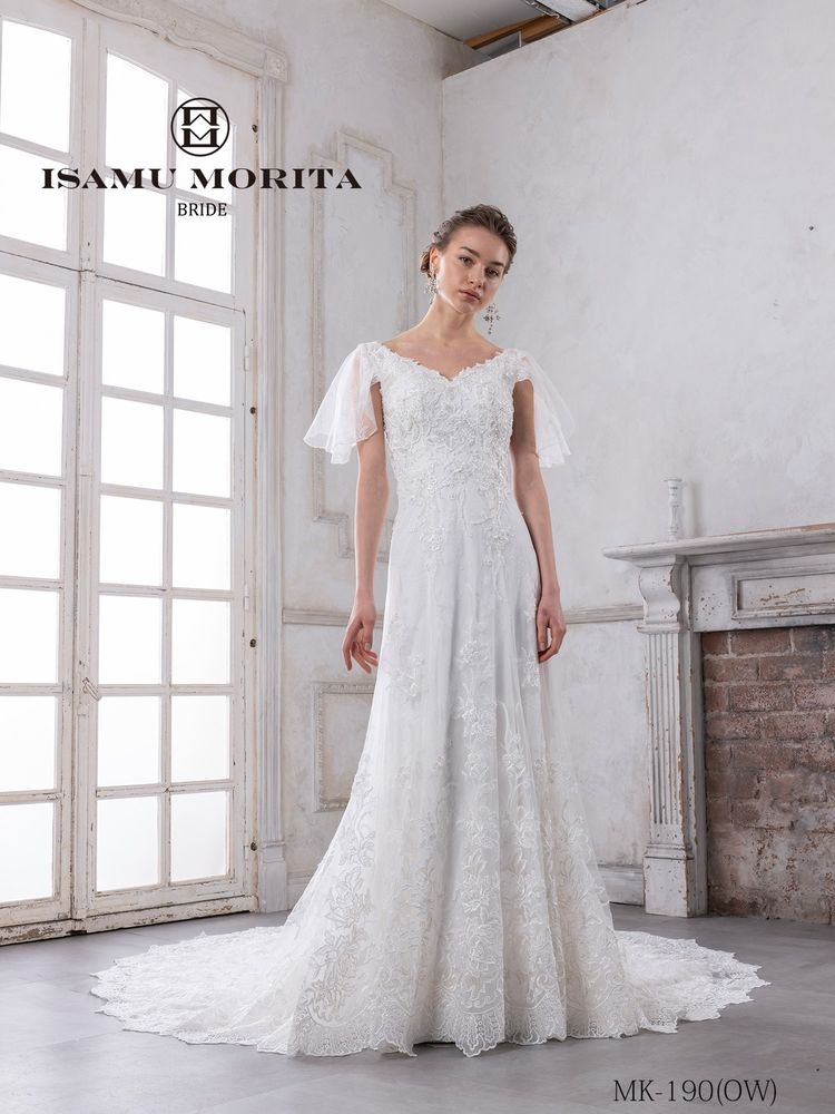 MK-190(OW)｜ISAMU MORITA (イサムモリタ)｜ドレス検索サイト【ウエディングパークドレス】